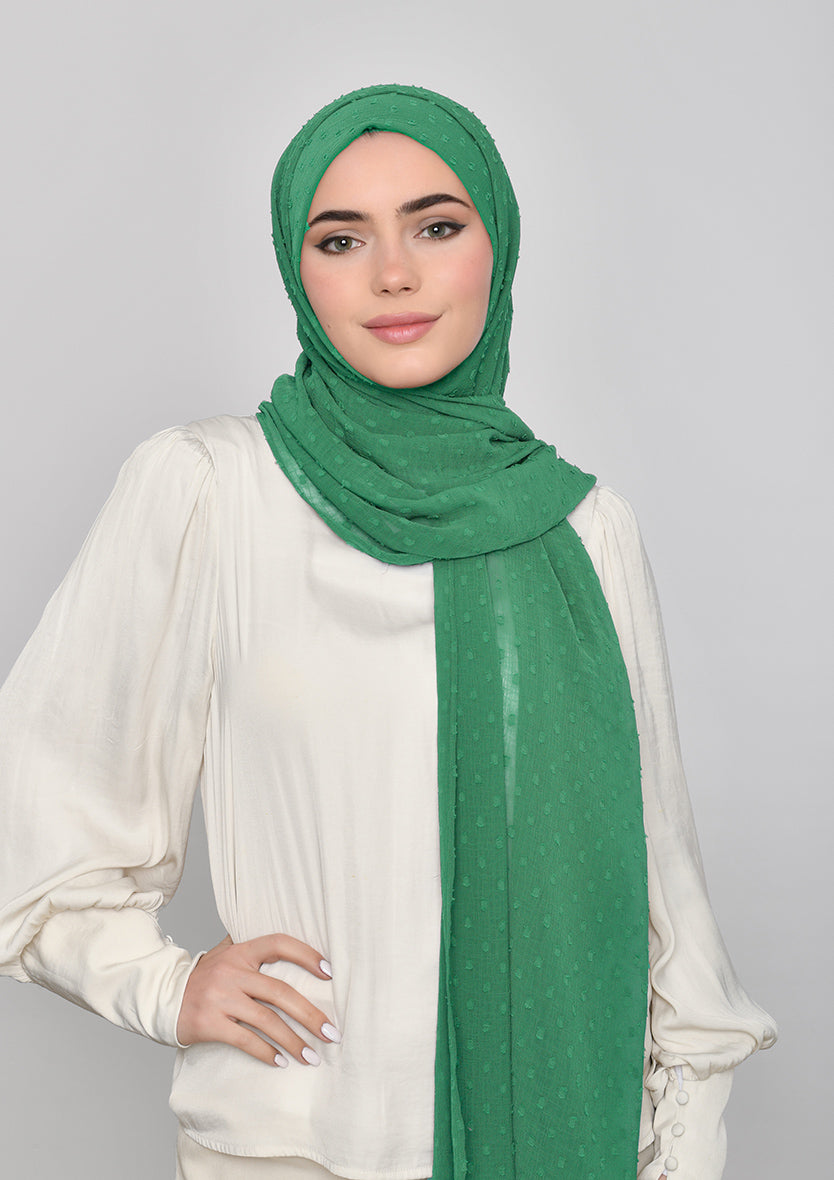 Captain Blue navy Mosaic Butti Chiffon instant Bokitta hijab – BOKITTA