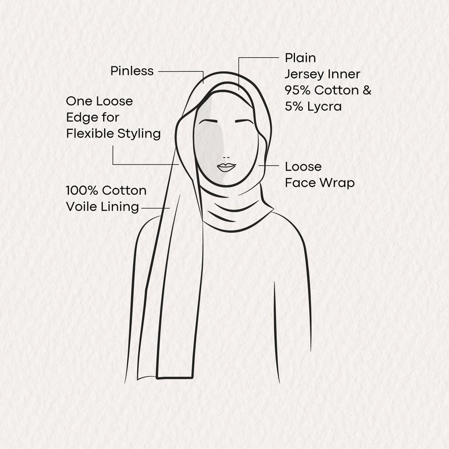 Discover Posh Hijabs for Effortless Elegance | Bokitta – BOKITTA